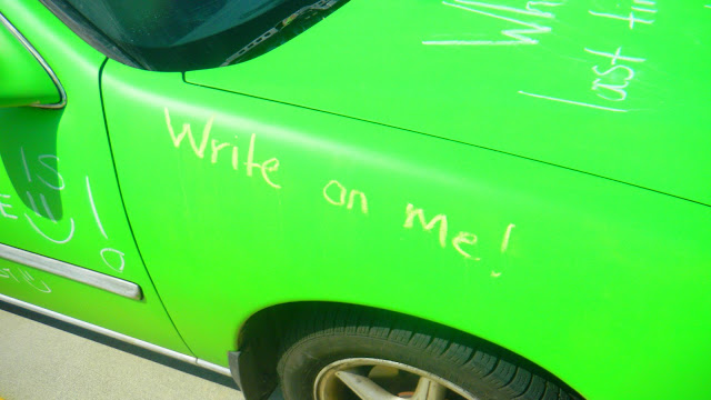 Everyday Project: Everyday Project...Chalkboard Car