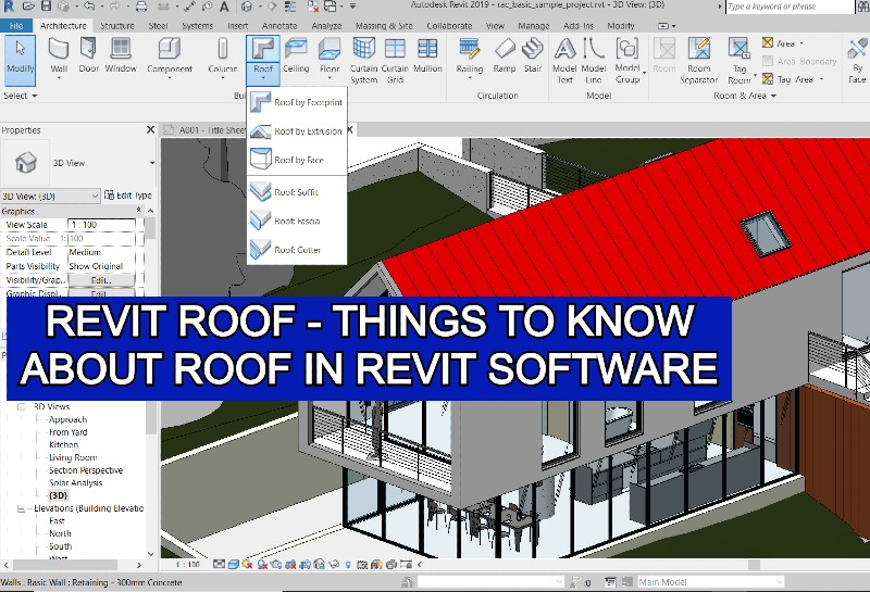 REVIT ROOF | THINGS TO KNOW ABOUT ROOF IN REVIT SOFTWARE