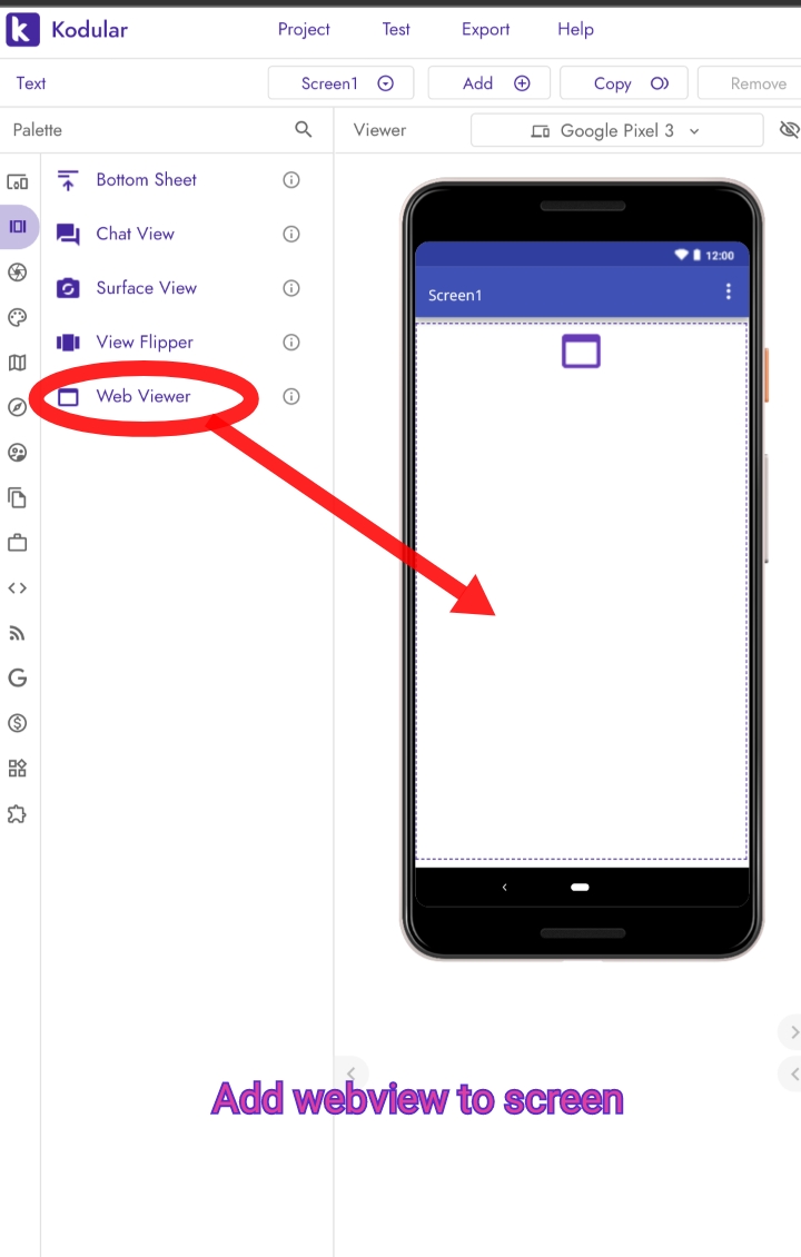 Progress Bar In Webview Kodular Tutorial