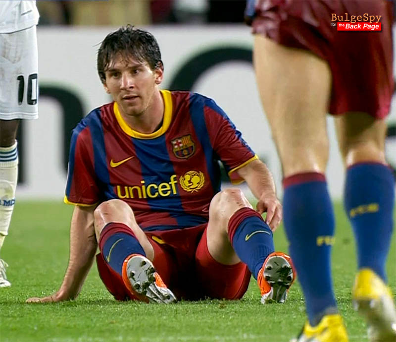 Que hombres : Lionel Messi Bulge