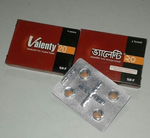 Valenty 20 mg - লিঙ্গত্থানজনিত অক্ষমতা এবং দ্রুত বীর্যপাত রোধে