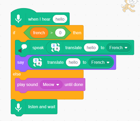Robots and Physical Computing: Speech Recognition in Scratch 3 ...