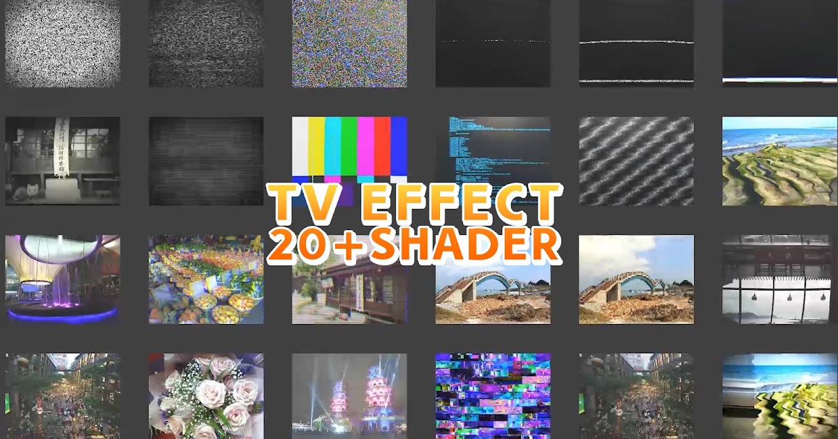 TV Effect 電視效果包