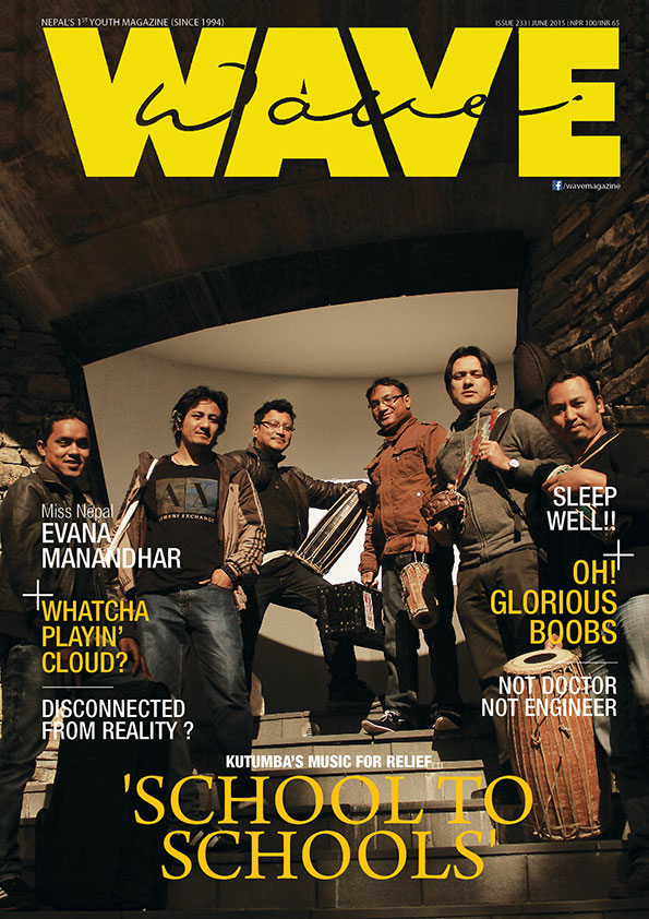 Kutumba featured on WAVE magazine cover 2015 June issue | Glamour Nepal ...