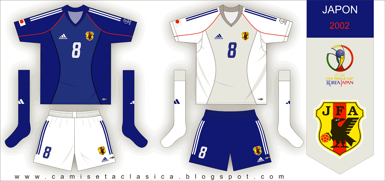 Japón 2002 - Camiseta clasica