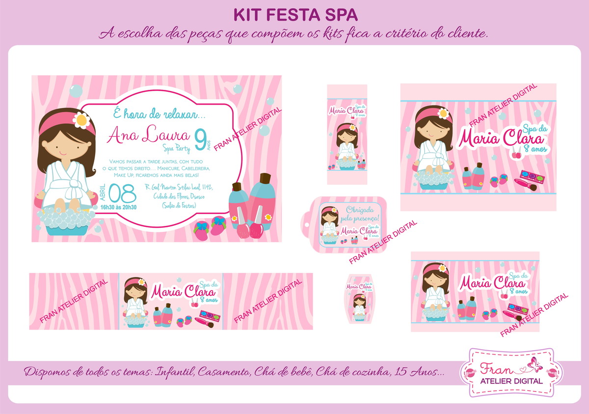 Fran Atelier Digital: Kit Digital Festa SPA