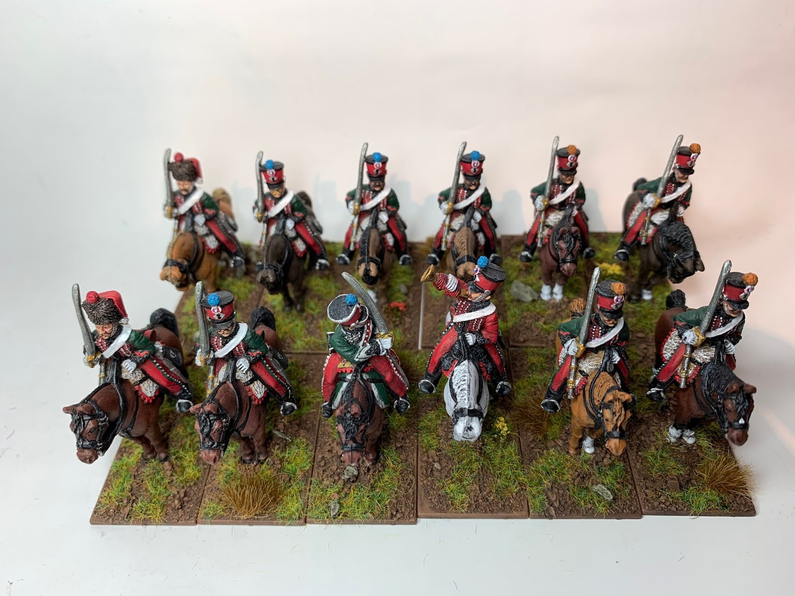 Blue Max Miniatures: French 8th hussars