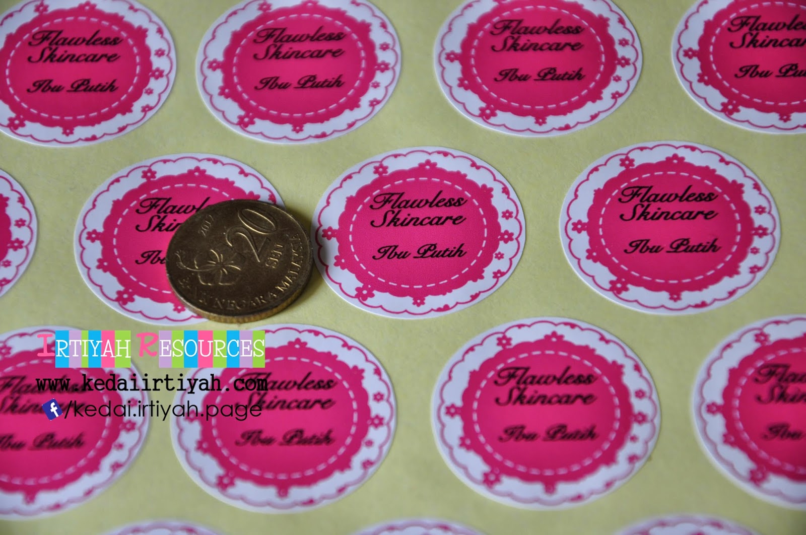 Sticker Cool - Tempah Sticker Online: Previous Order (STICKER WARNA) 1