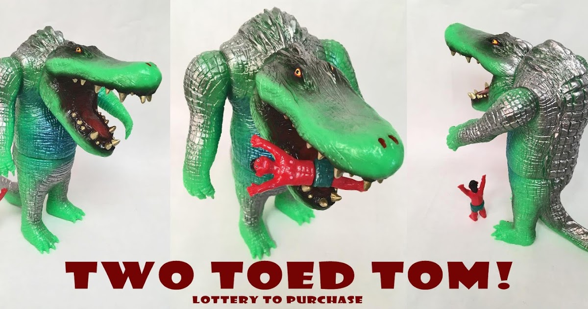 Kaibutsuya 'Two Toed Tom' Sofubi by RAMPAGE TOYS for Lottery Sale (Aug ...