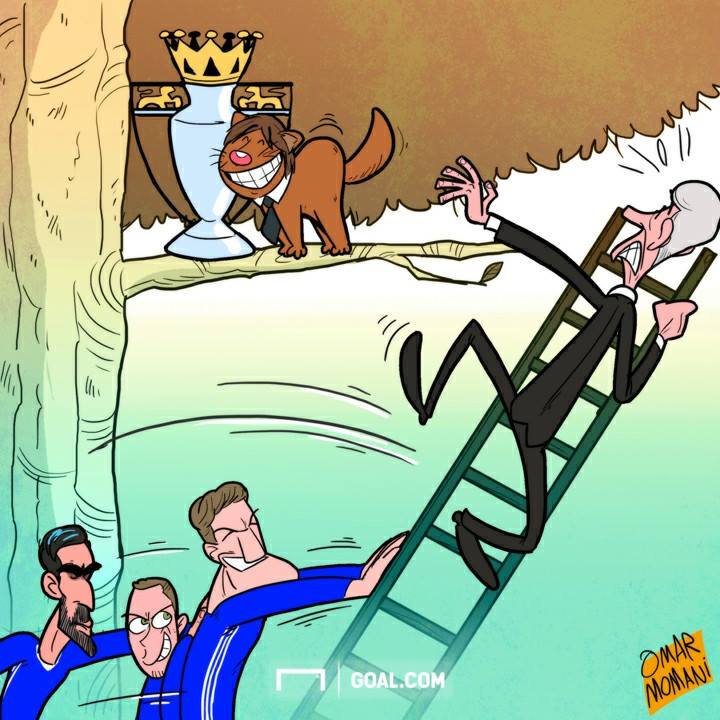 Omar Momani cartoons: Conte is closer to the title