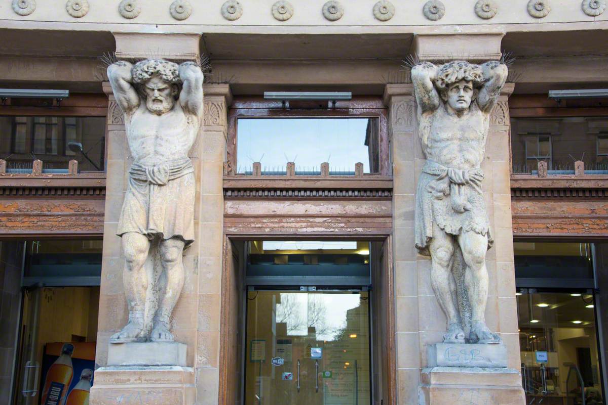 Spencer Alley: Atlantes (Atlas Figures supporting Architectural Weight)