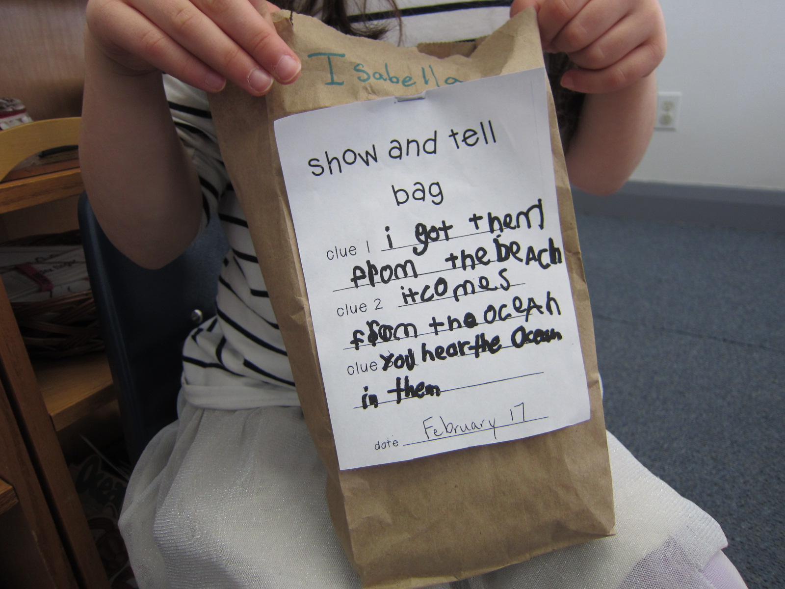 montessori magic: Show and Tell Bag