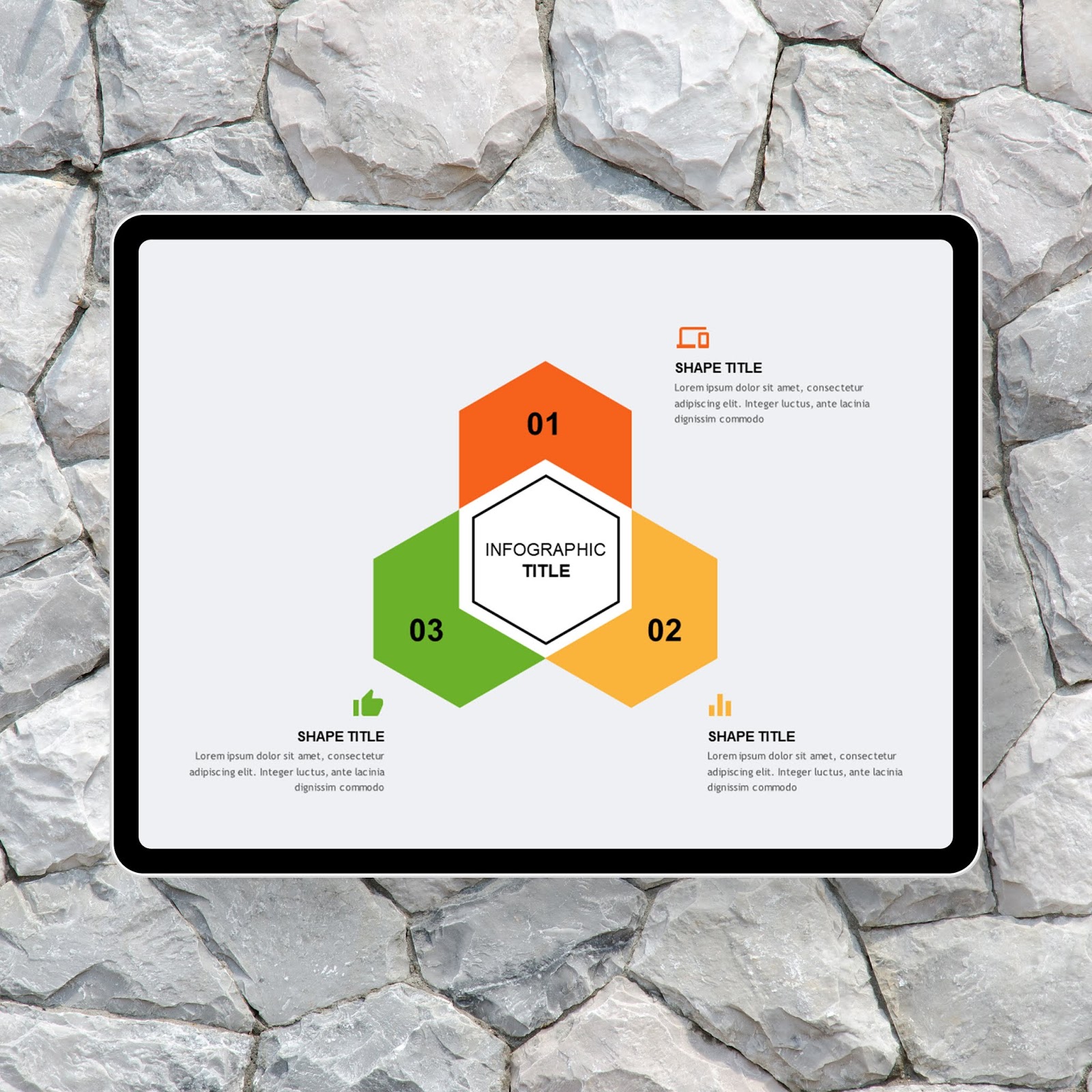 Hive Triangle Expand PowerPoint Templates - PowerPoint Free