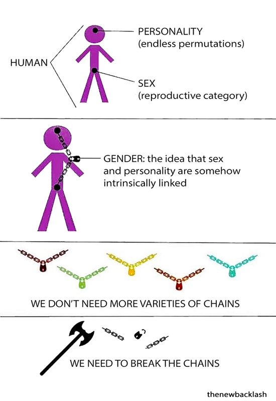 The New Backlash: 3. Imagining a world without gender