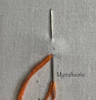 MY CRAFT WORKS: Long Tailed Daisy - Embroidery Stitch Tutorial for ...