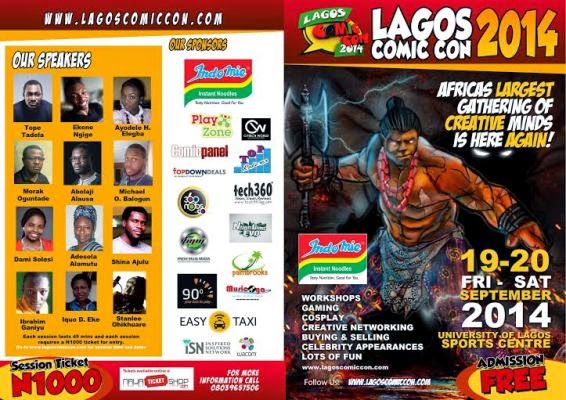 Lagos Comic Con 2014, ?Integrating cultures through creativity and arts?