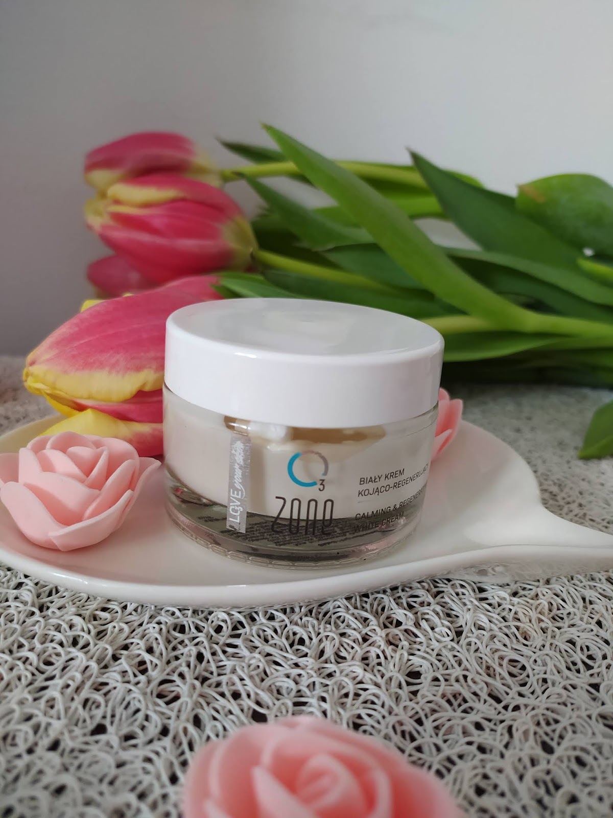 O3zone, biały krem kojąco - regenerujący