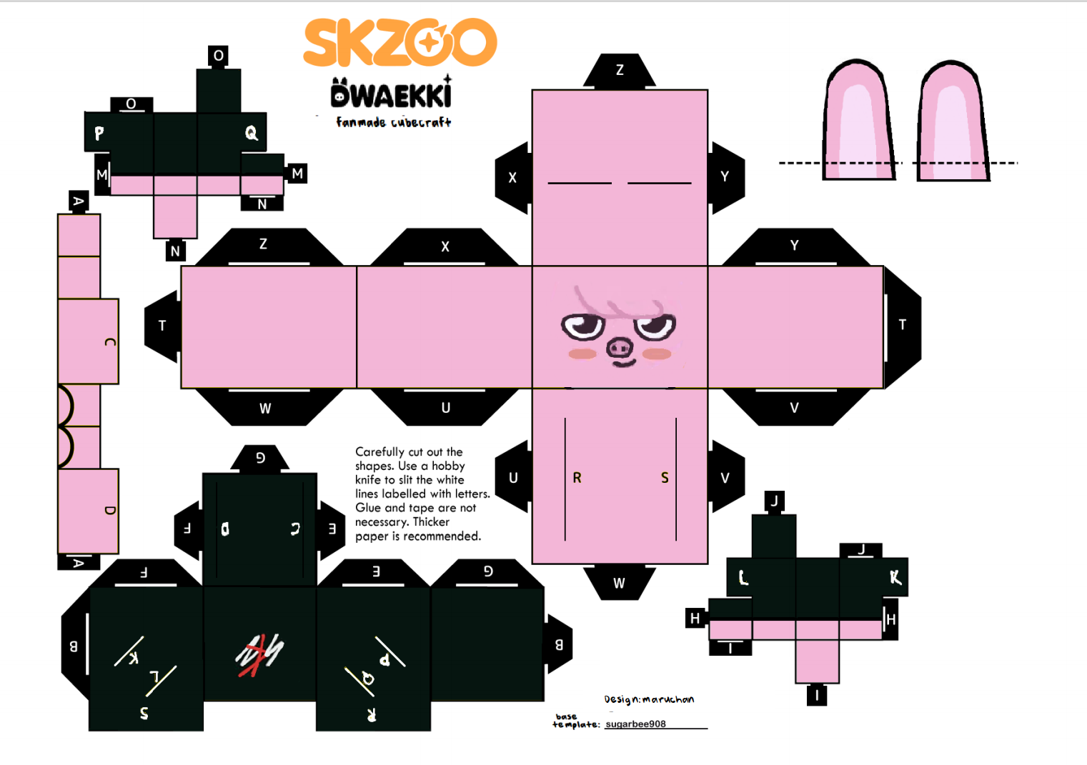 Bibi Leitura : Stray Kids SKZOO - Paper Craft