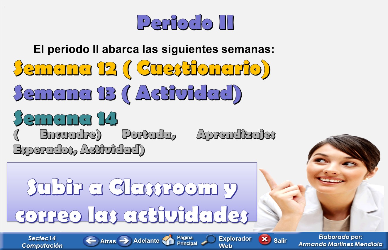 Máqs-Htas Sectec14 : Segundo Periodo 2a