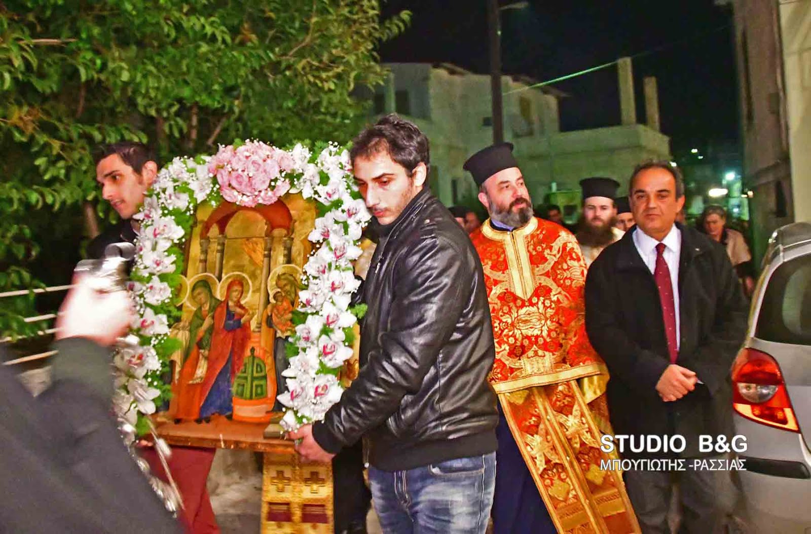 Αργολικός Ποιμήν: Η ΙΕΡΗ ΕΙΚΟΝΑ ΤΟΥ ΤΑΞΙΑΡΧΗ ΜΙΧΑΗΛ ΣΤΑ ΛΕΥΚΑΚΙΑ ΝΑΥΠΛΙΟΥ