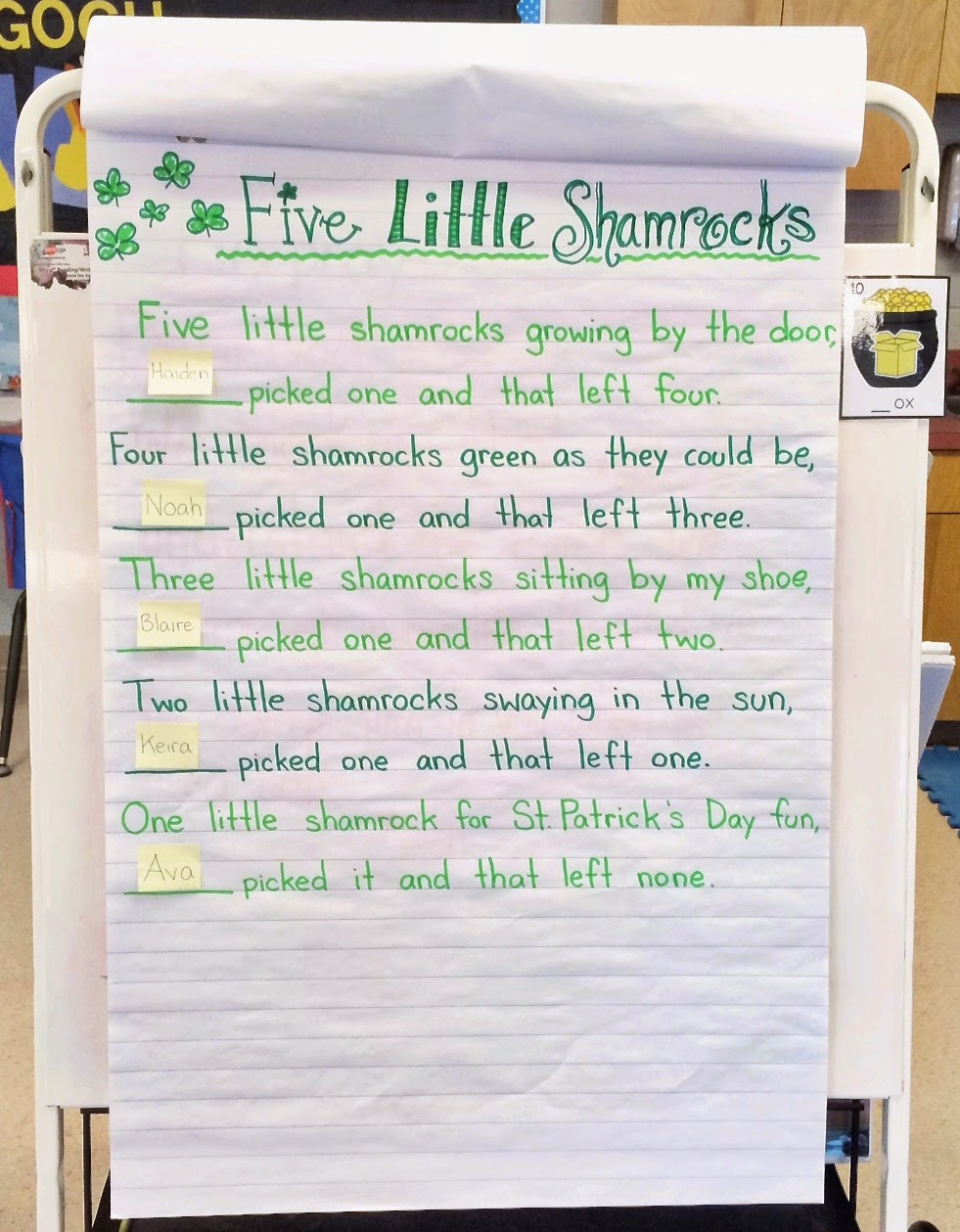 Fun With Firsties: St. Patty's Poetry & FREE Measurement Printables