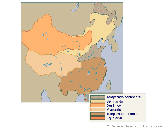 China Geografica: Clima Chines
