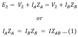 Parallel Operation of Single Phase Transformers