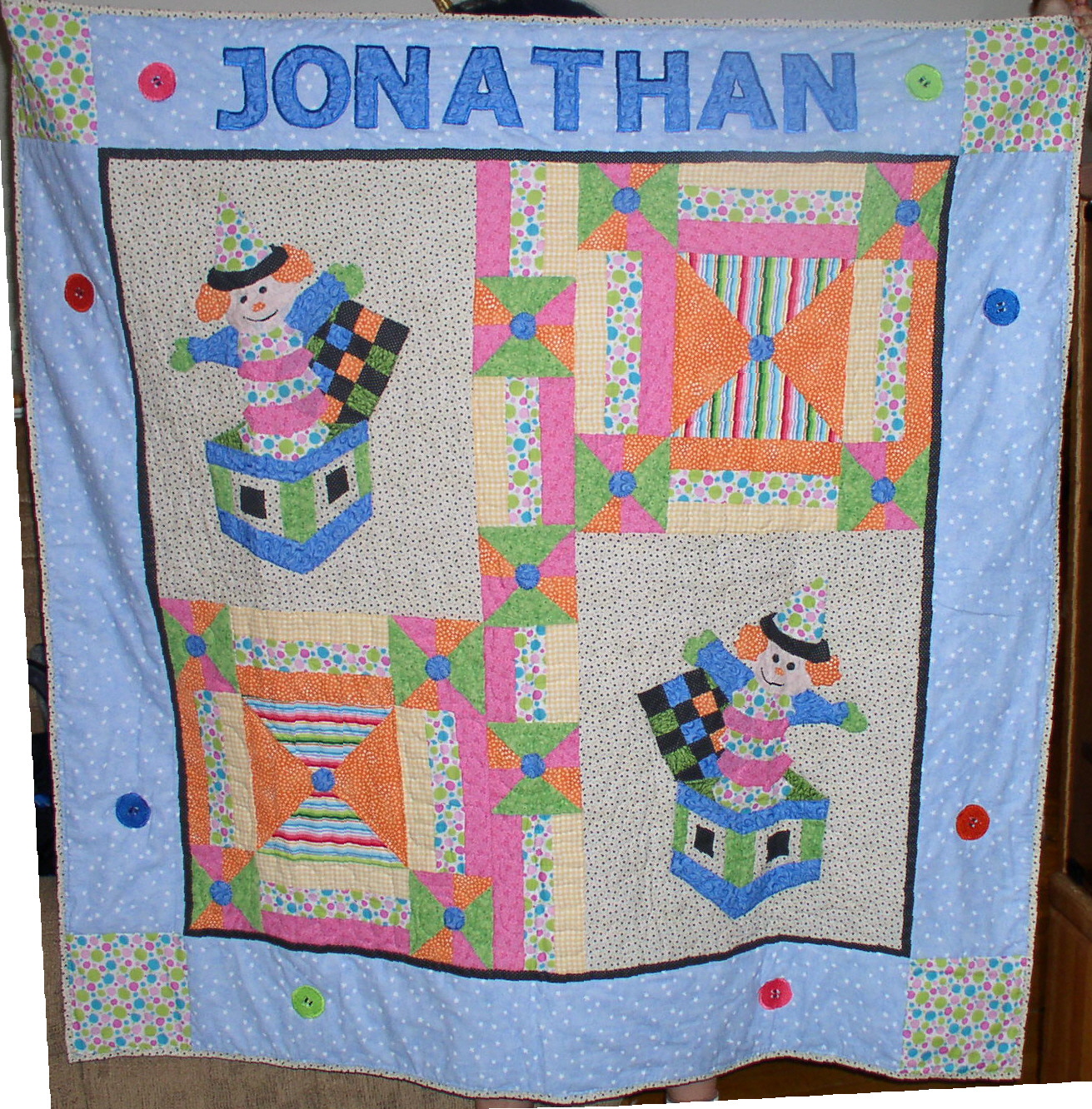 Dinah's Quilts & Embroidery: Baby / Toddler Quilts