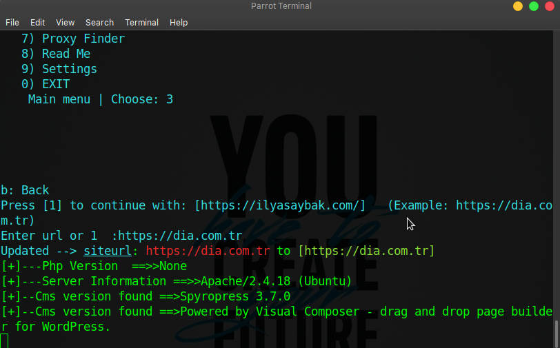 XCTR Hacking Tools - All in one tools for Information Gathering