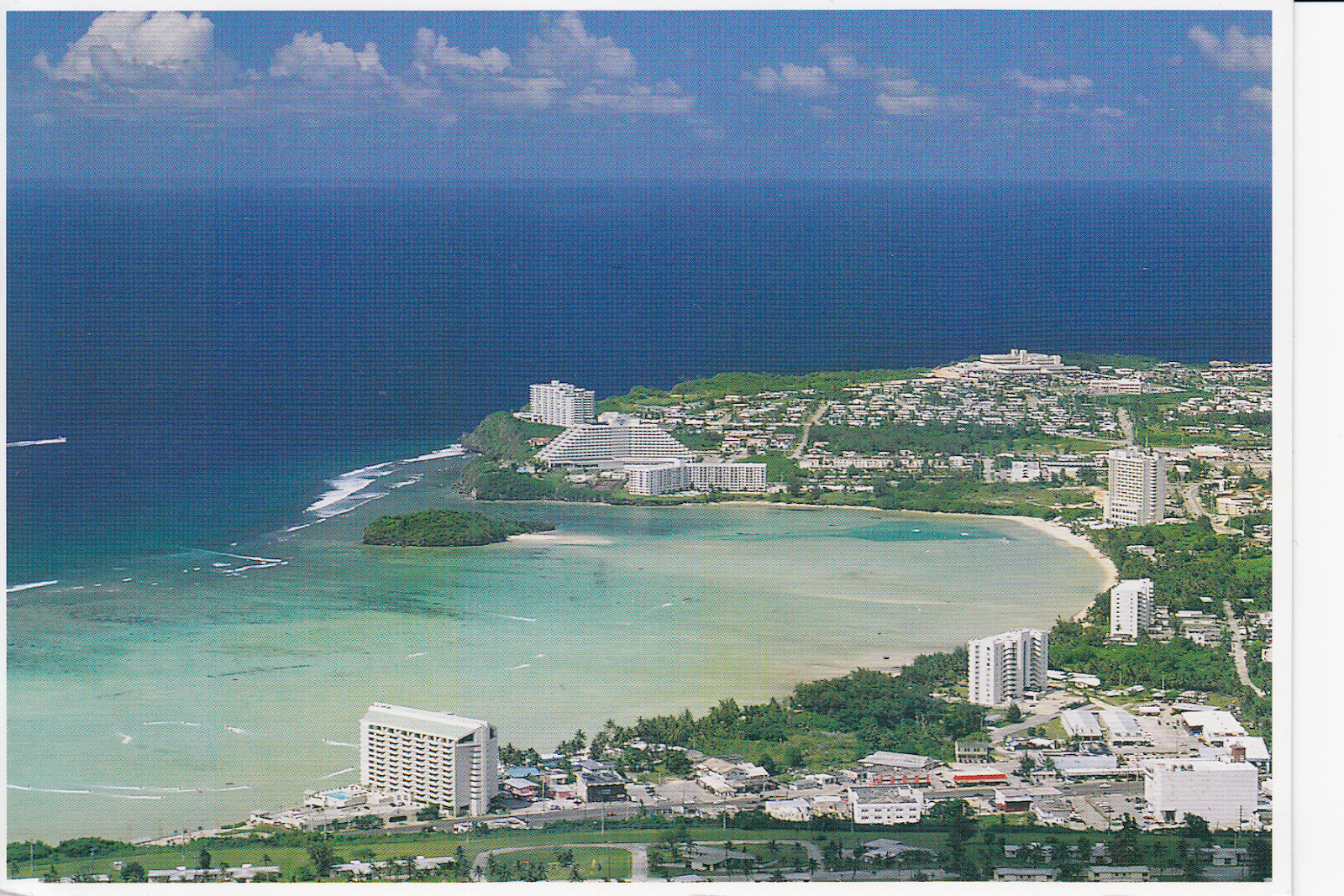 Gem's World Postcards: Guam , Vichy, Bali, and Dubai