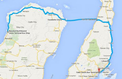 Travel and Tourism: Escalante, Negros - Tabuelan, Cebu RORO trip