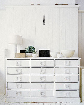 Brabourne Farm: Love .... White Painted Drawers