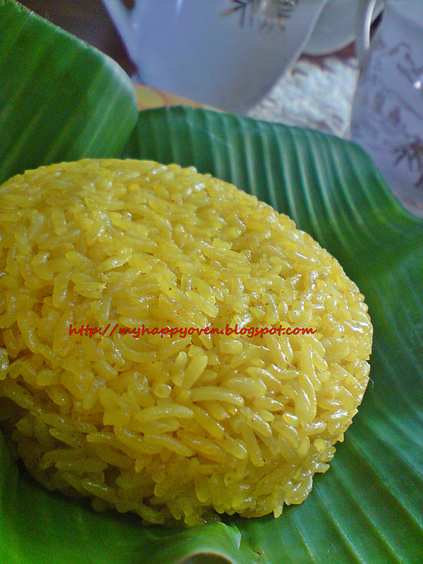 MY HAPPY OVEN : STEP BY STEP PULUT KUNING - TQ KWN2 FB KU!