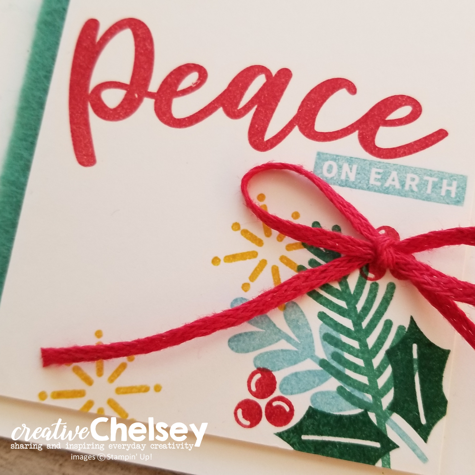Creative Chelsey: New Product - Stampin Up PEACE & JOY Stamp Set ...