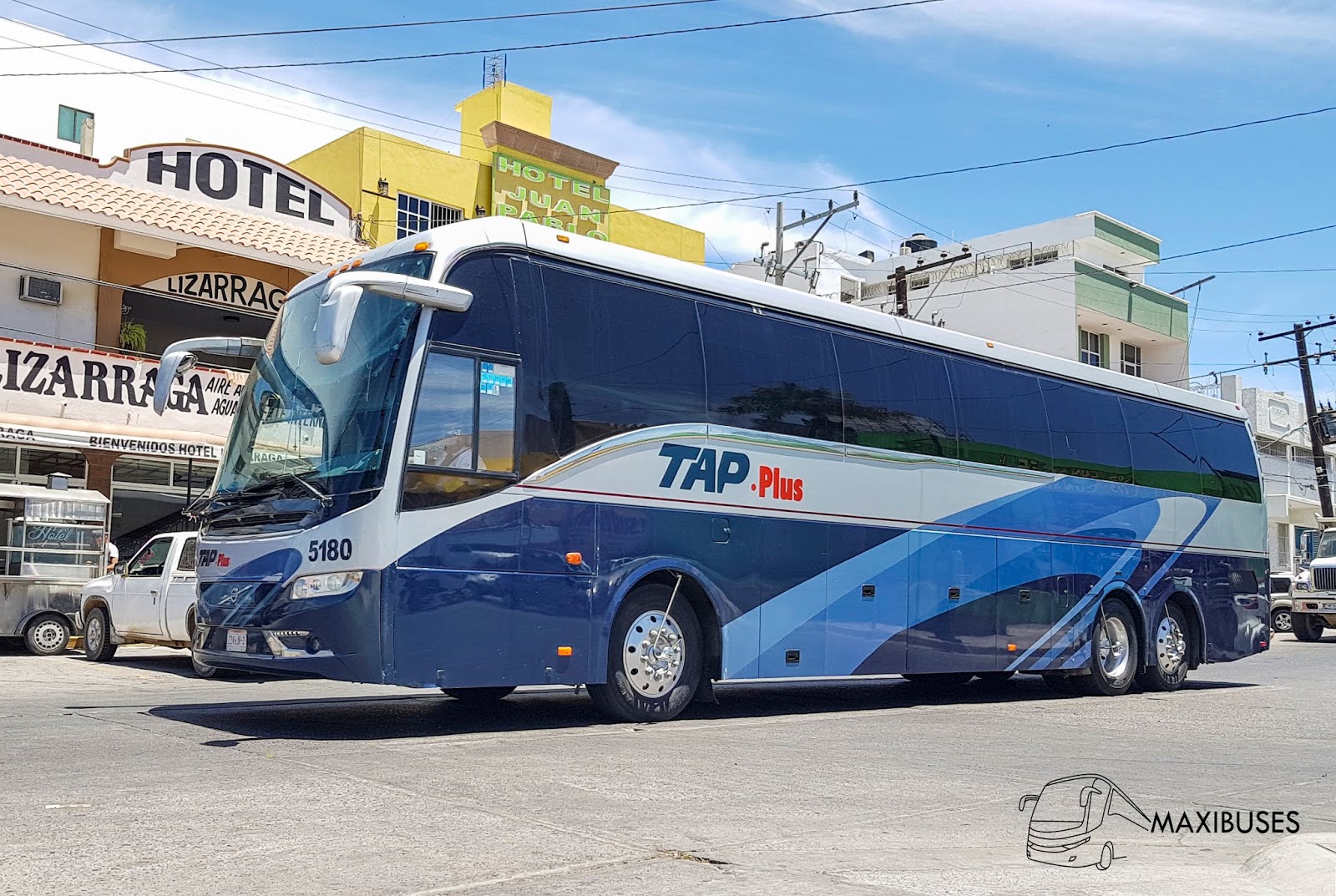 MAXIBUSES: TRANSPORTES Y AUTOBUSES DEL PACÍFICO, PLUS (TAP)