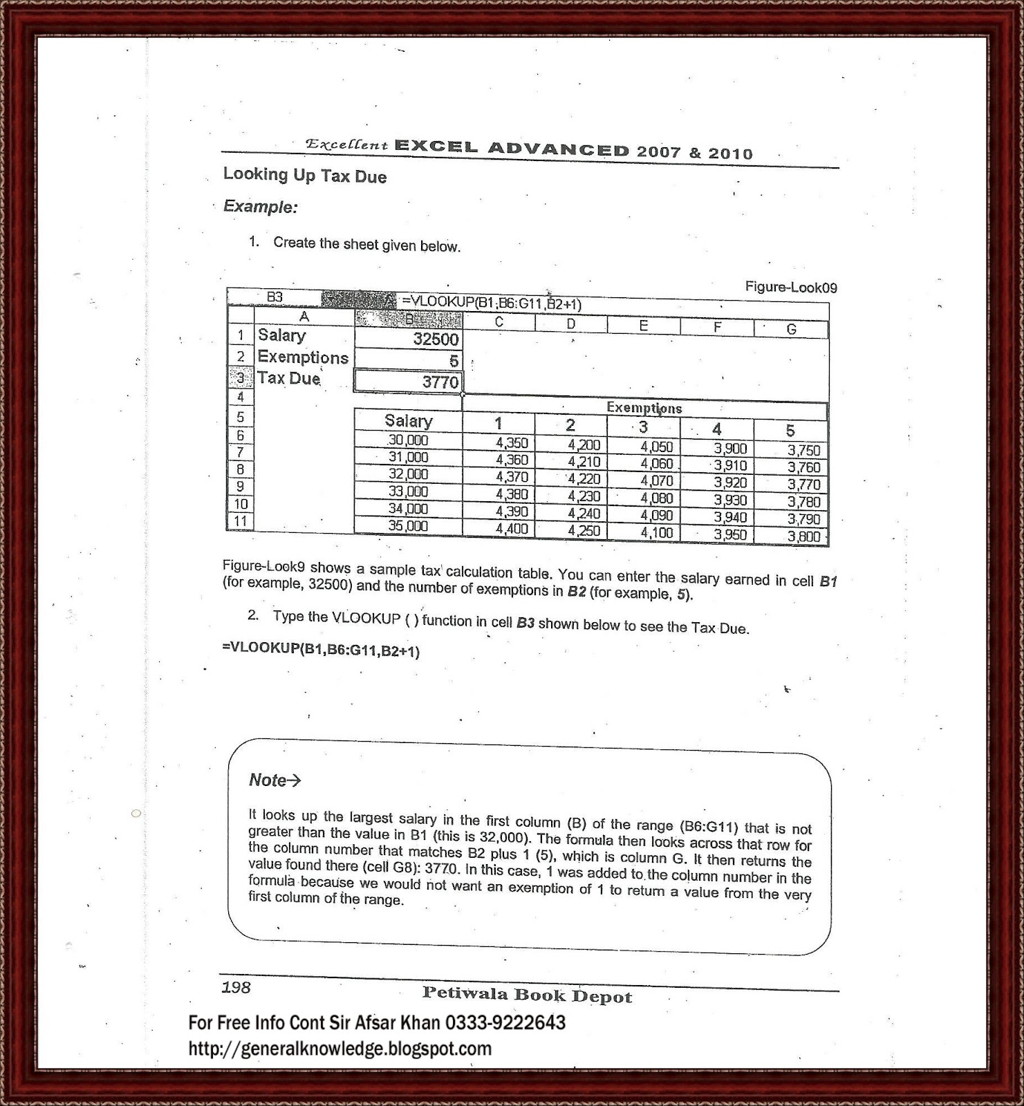 ADVANCE EXCEL FORMULAS: ADVANCE EXCEL SHEET WITH EXAMPLE