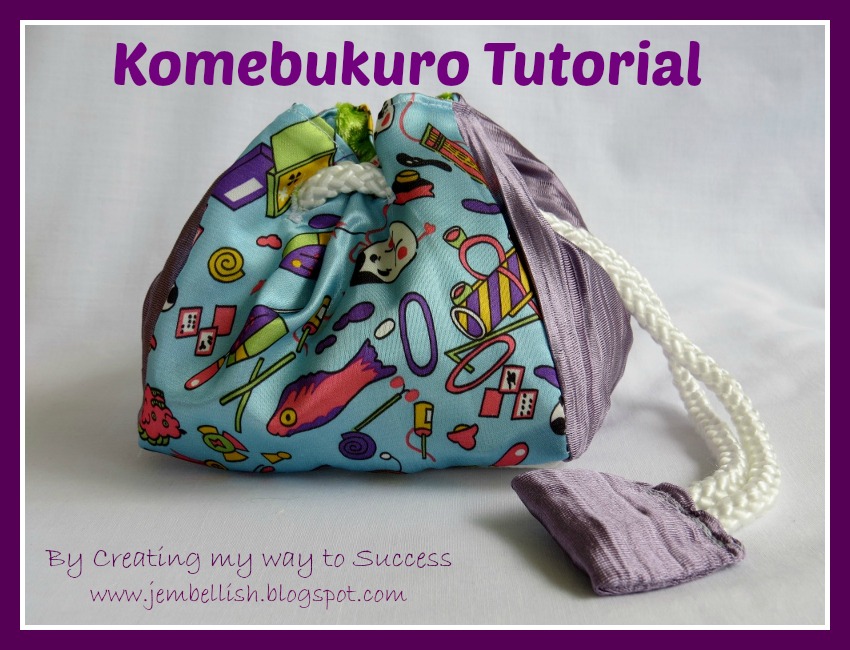 Creating my way to Success: Komebukuro - Traditional Japanese Rice Bag ...