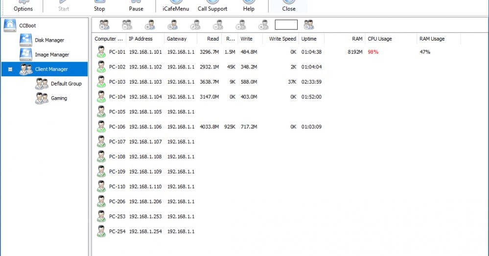 Diskless With CCBoot: CCBoot Diskless & Virtual