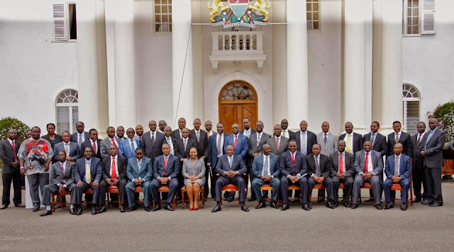KENYA: PRESIDENT UHURU KENYATTA MET COUNTY GOVERNORS AT STATE HOUSE ...