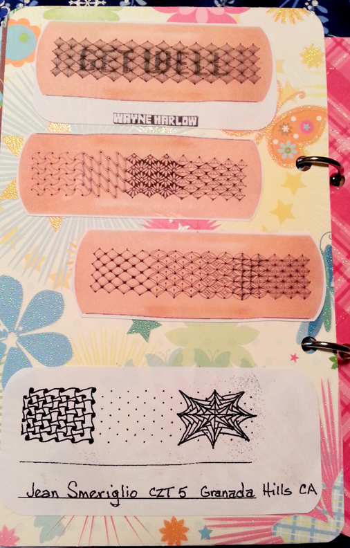 tanglebucket • • • •: Get-well wishes for Mimi (the band-aid project)