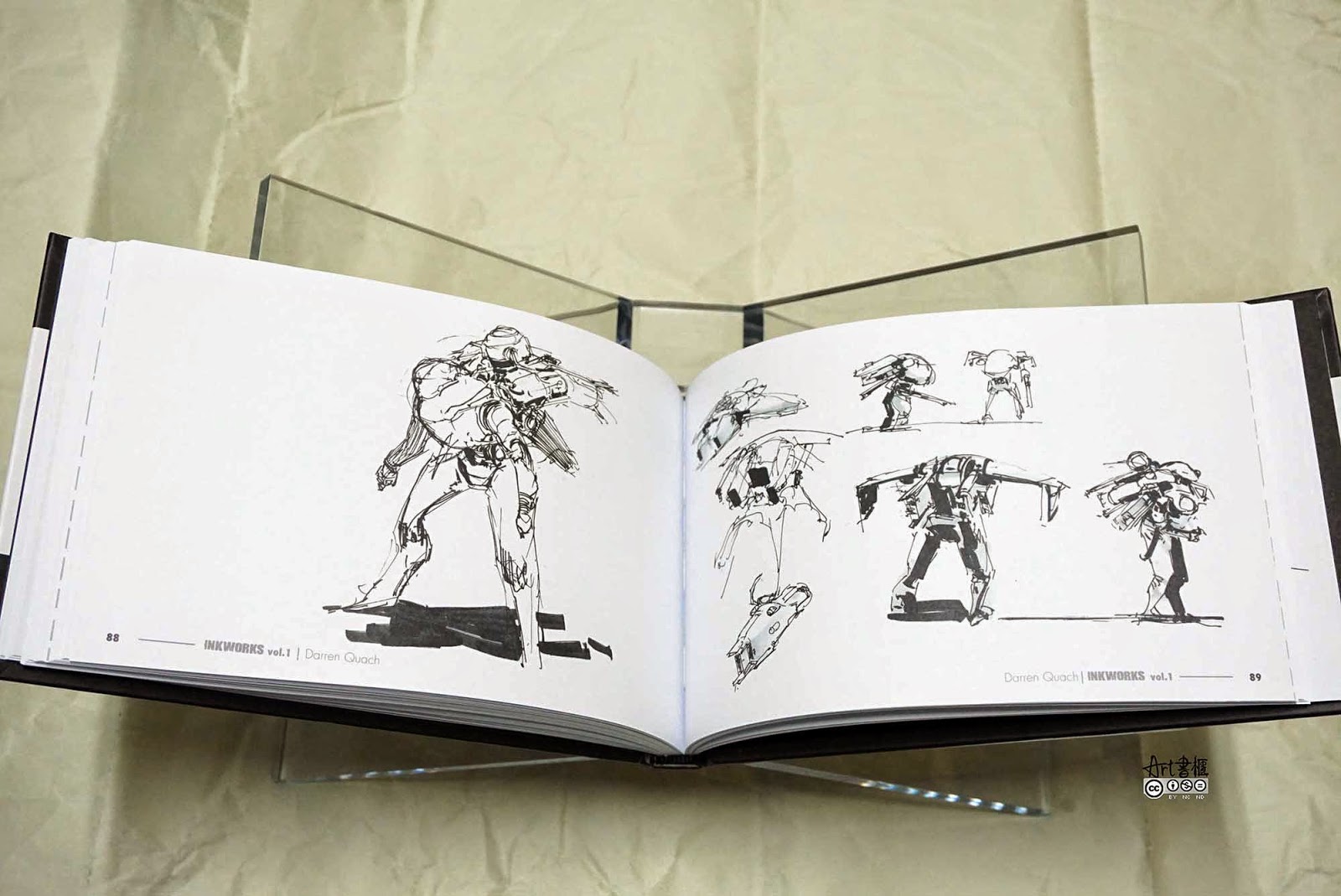 ART書櫃 Book Review: 電玩美術設計師Darren Quach的創作手札 / Inkworks: Darren Quach ...