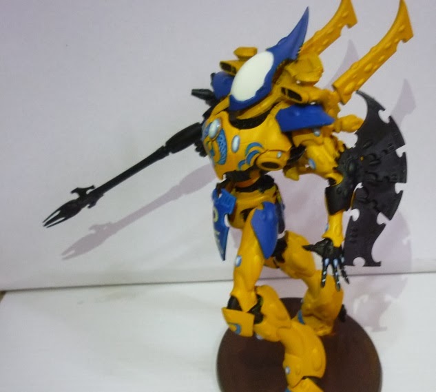 Anything But Ones: WIP: Iyanden Wraithknights