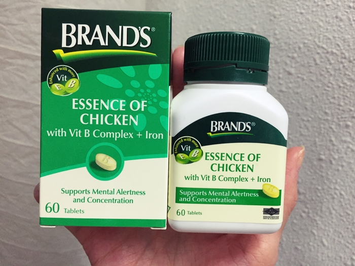 Meryl Loh: BRAND’S® Essence of Chicken Now in Convenient Tablets!