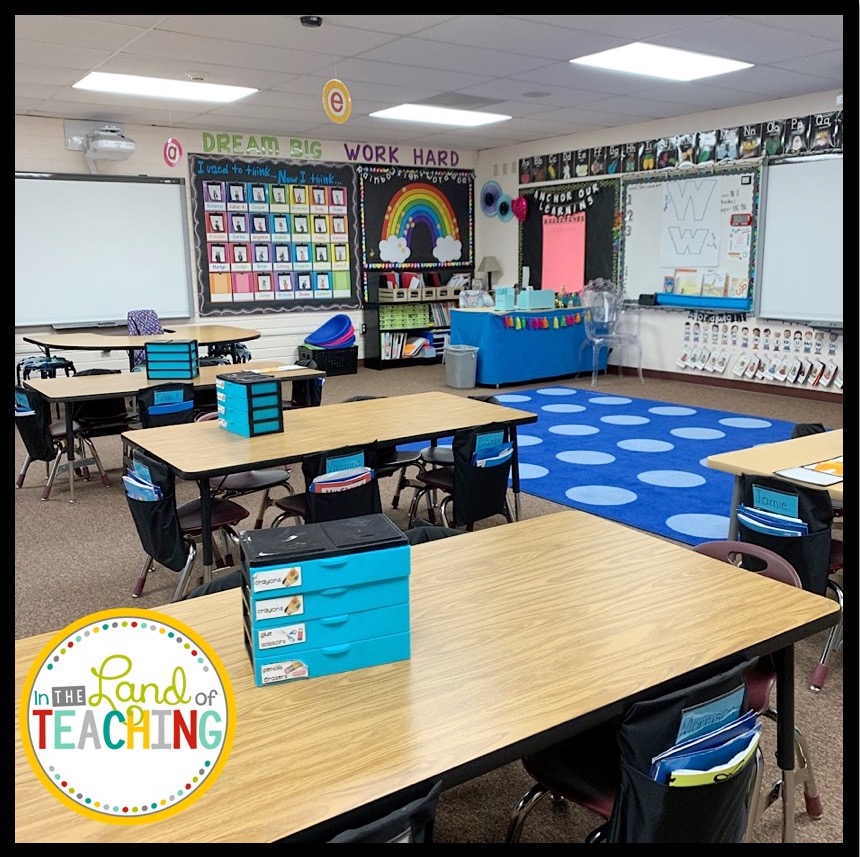 How I Set Up My Kindergarten Classroom: Tips and Tricks! | In the Land ...