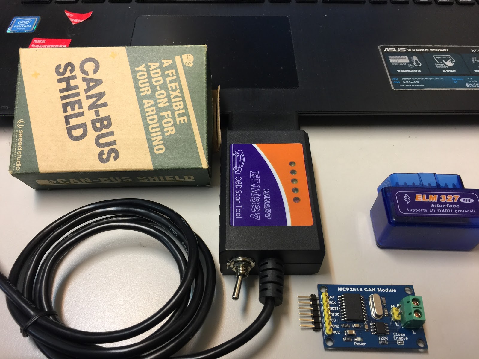 ChamberPlus System Level Studio: USB DIY--自學計畫_CAN Bus Application (三)--- OBD II