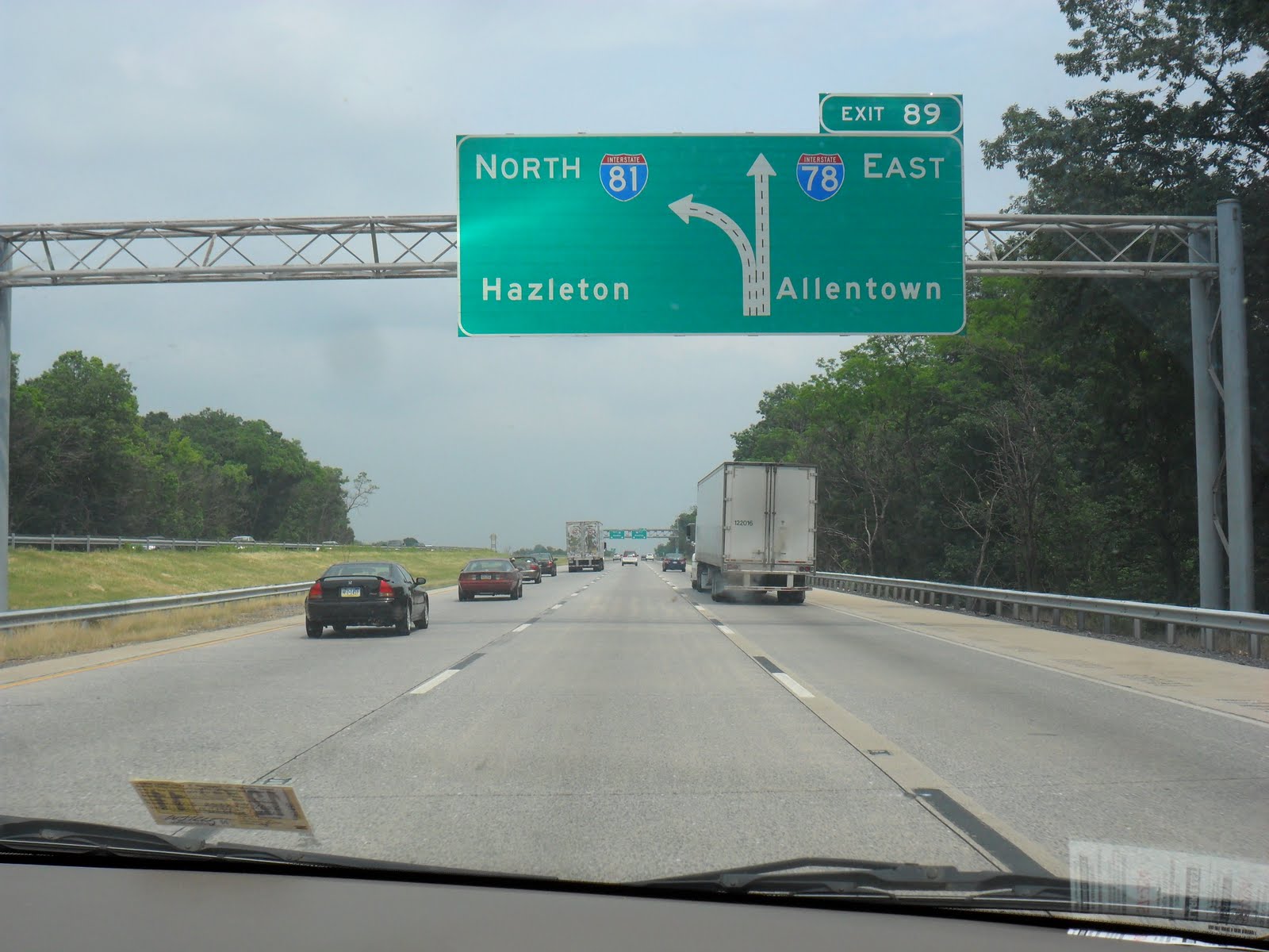 Luke's Signs: Interstate 81 & Interstate 78 - Pennsylvania