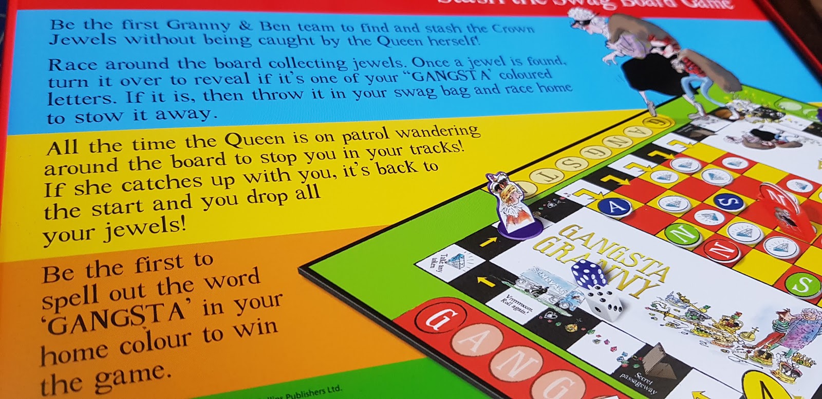 The Brick Castle: Gangsta Granny Board Game Review and Giveaway (Age 7 ...
