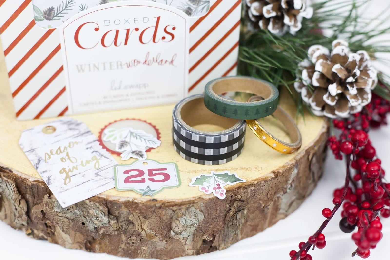 WINTER WONDERLAND I HOLIDAY CARD MAKING - Simple Reflections of my Everyday