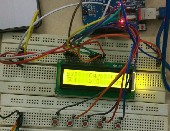 Electronic Voting Machine Using Arduino