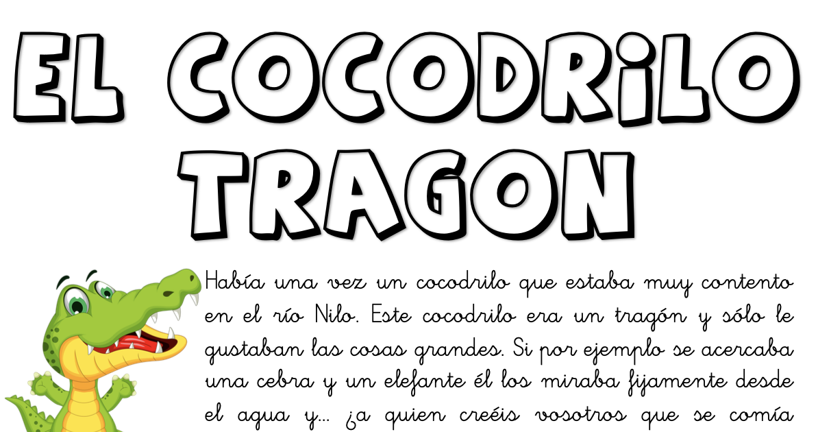 El cocodrilo tragón
